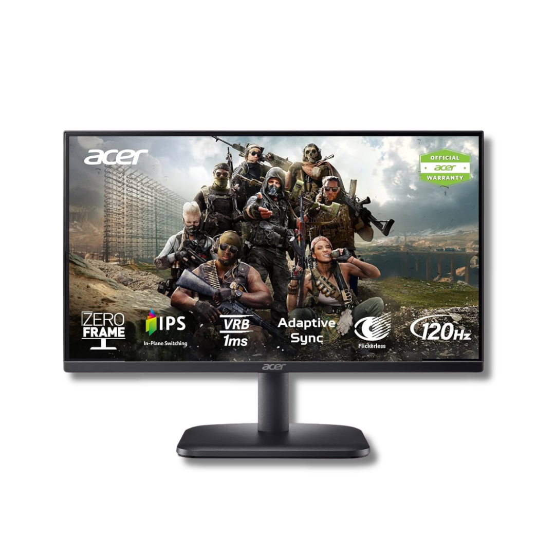 Monitor Acer 24" EK241Y IPS FHD – 100Hz, 1ms VRB, FreeSync, ZeroFrame ...